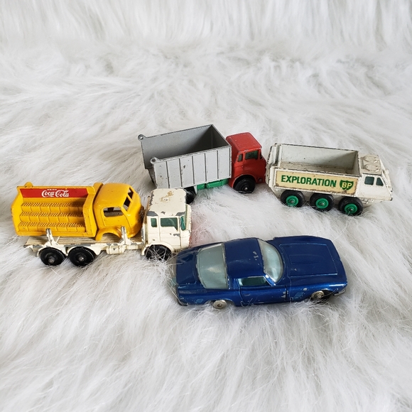 Vintage | Toys | Vintage Retro Die Cast Toy Car Bundle Lesney Matchbox ...